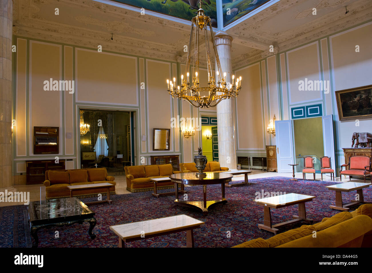 Asia, Iran, Tehran, Saad Abad palace complex, Mellat palace Stock Photo ...