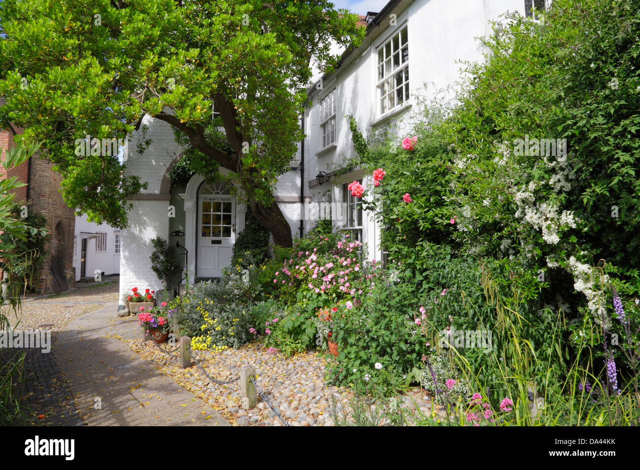 Pretty corner in Rye, East Sussex, England, UK, GB Stock Photo - Alamy
