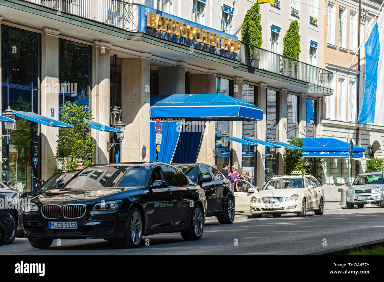 Deluxe Hotel Bayerischer Hof, Muenchen, Munich, Bavaria, Germany Stock ...