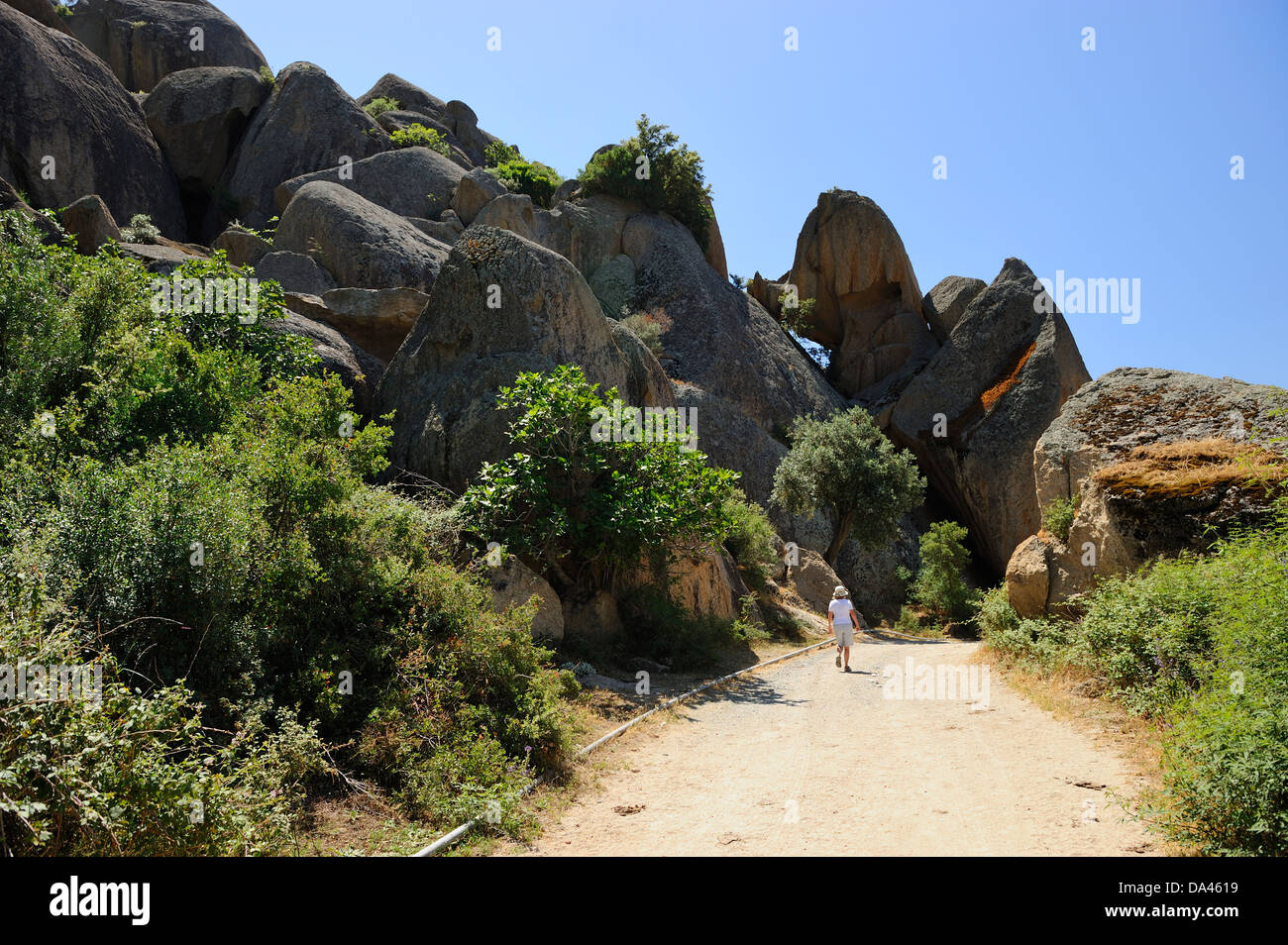 Giant boulders - Lake Bafa, Turkey Stock Photo - Alamy
