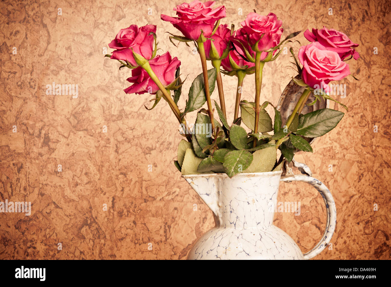 Pink roses vintage hi-res stock photography and images - Alamy