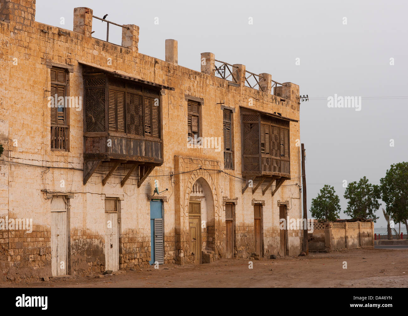 Ottoman Moucharabieh, Massawa, Eritrea Stock Photo - Alamy