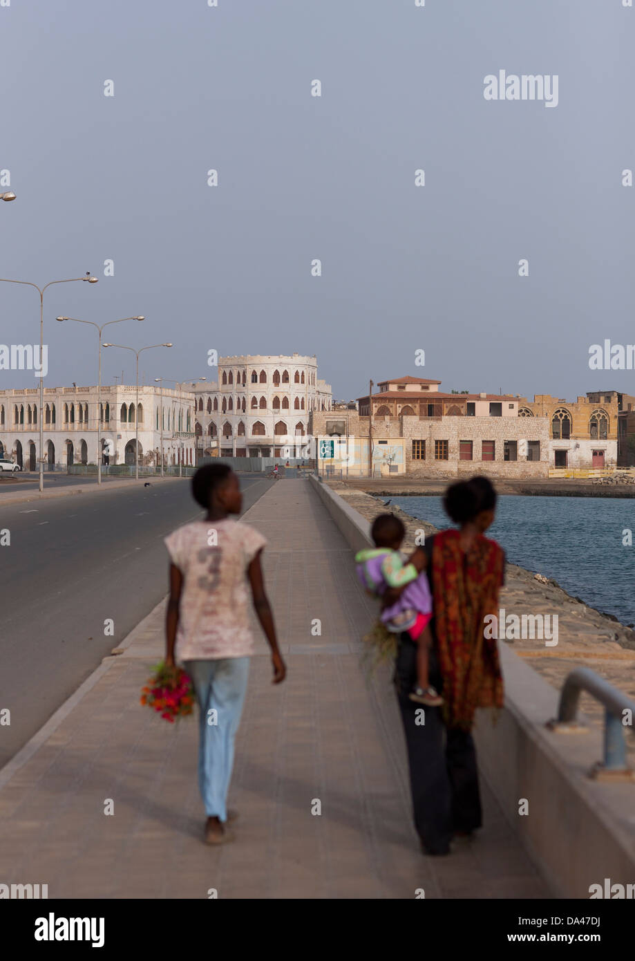 Massawa Island Causeway, Massawa, Eritrea Stock Photo - Alamy