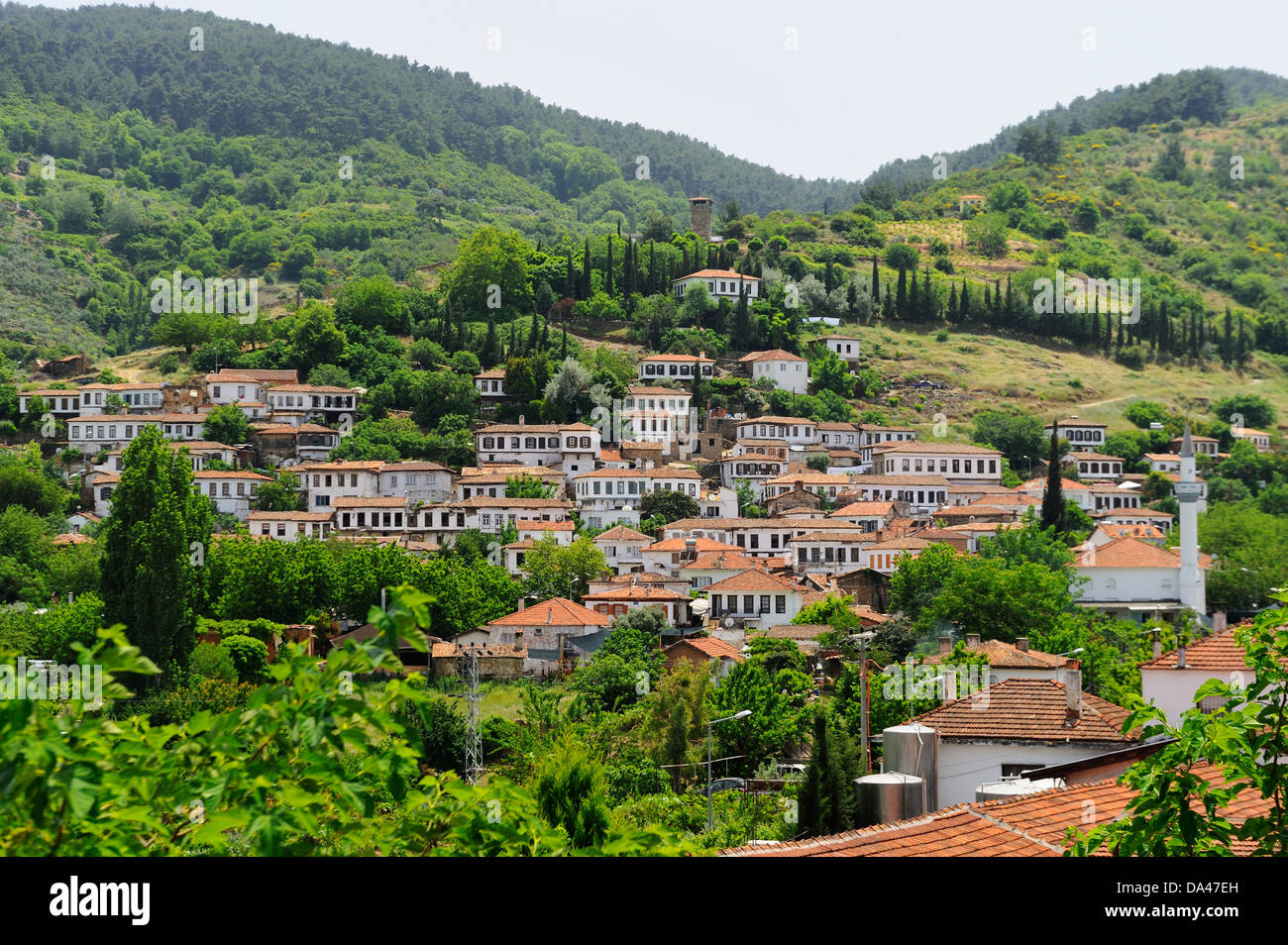 Greek village hi-res stock photography and images - Alamy