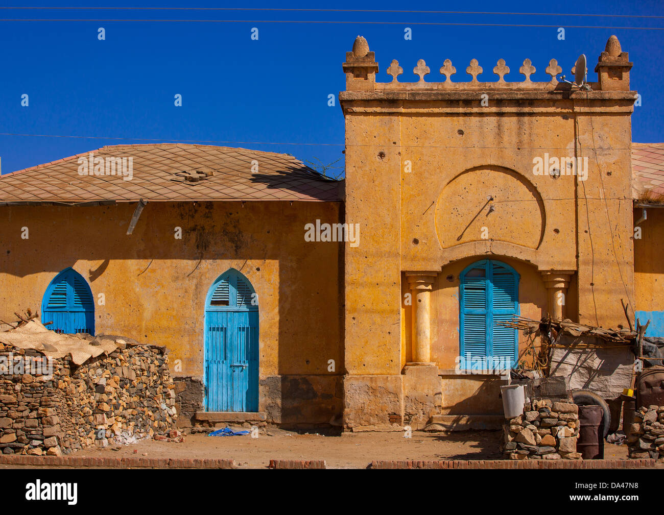 Former Train Station, Keren, Eritrea Stock Photo - Alamy