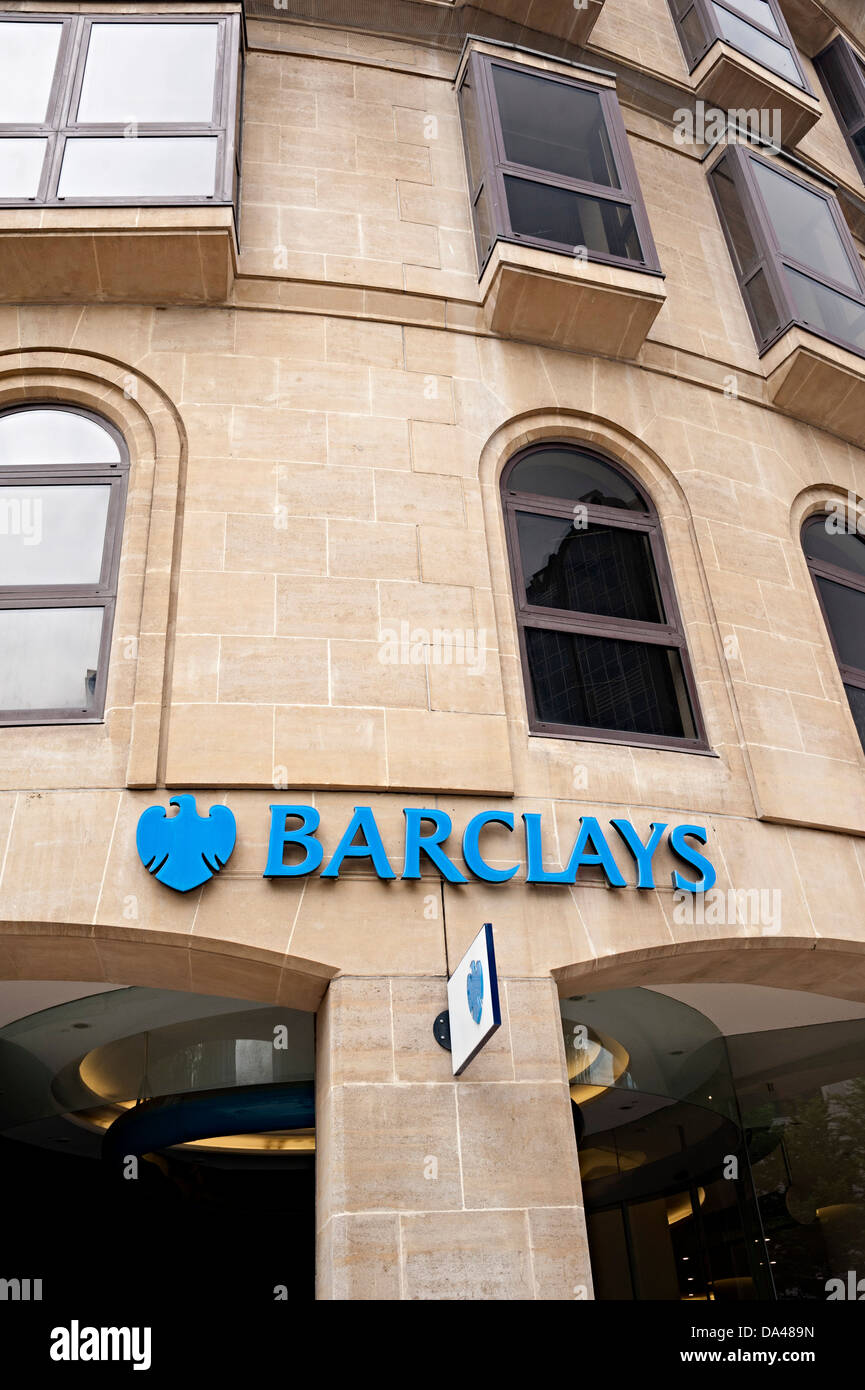 Barclays bank sign Stock Photo - Alamy