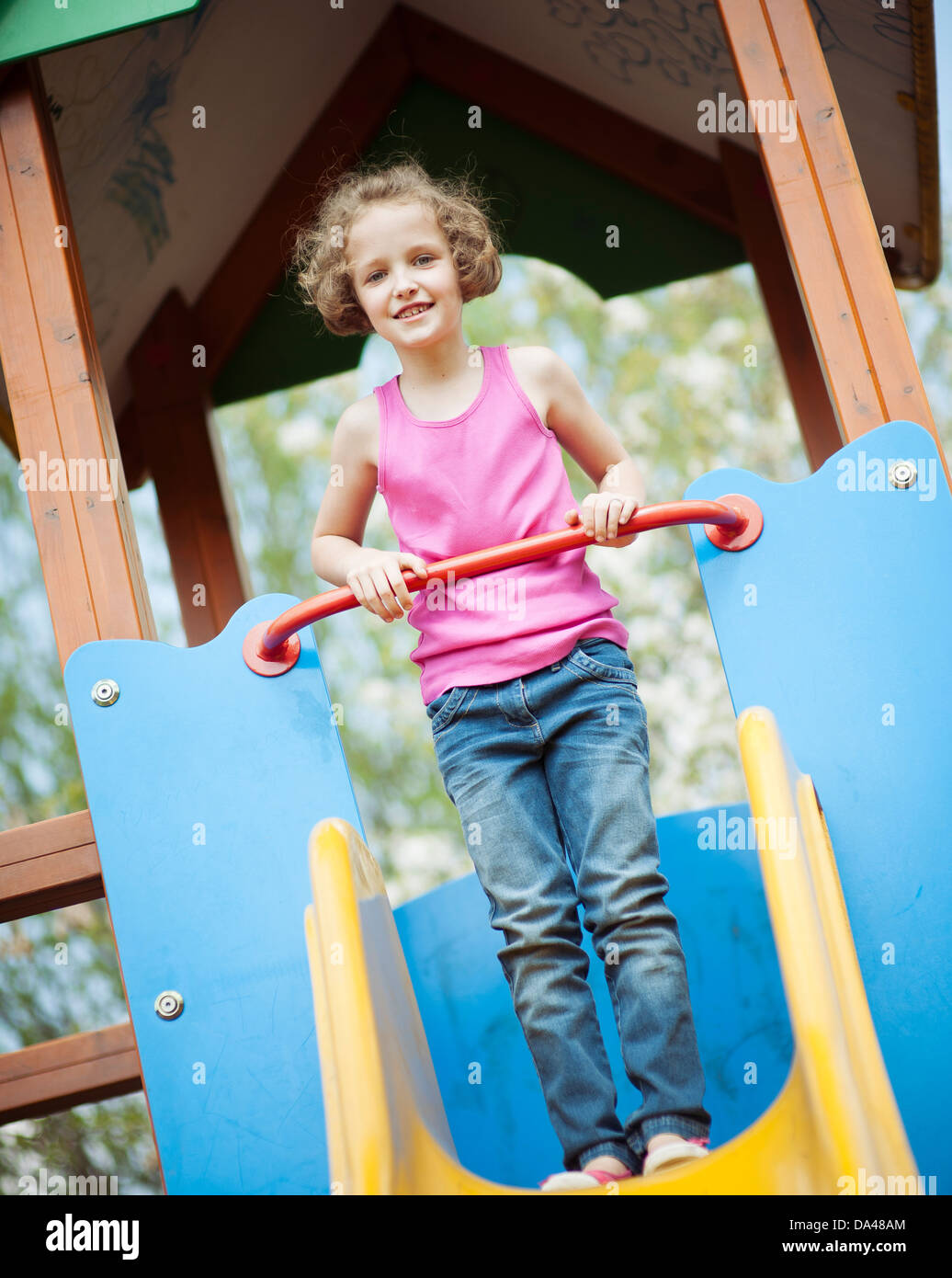 Top view of playground hi-res stock photography and images - Alamy