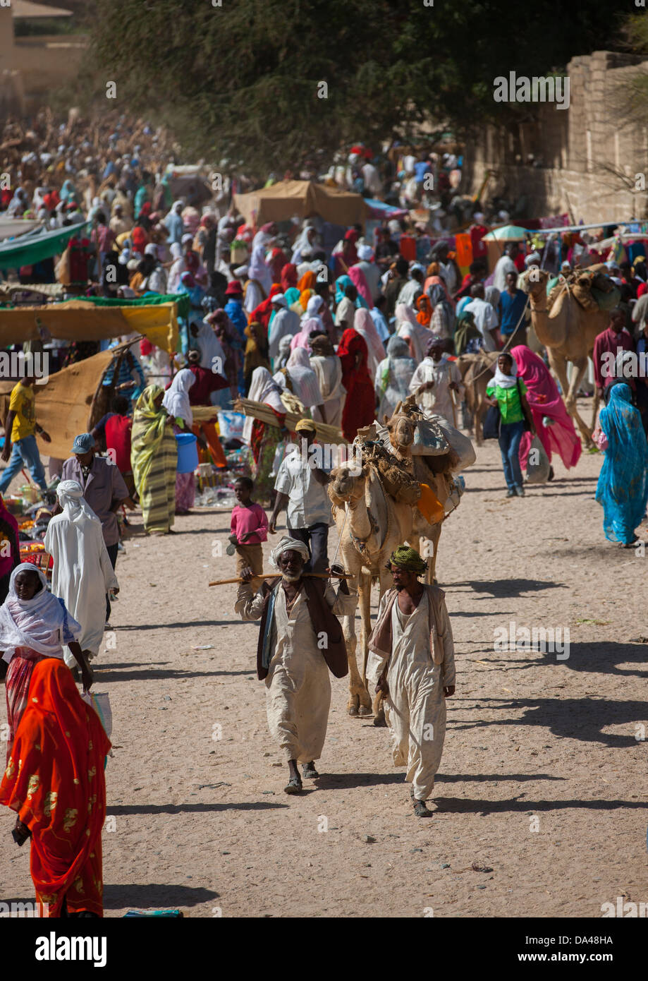 Monday Camel Market, Keren, Eritrea Stock Photo - Alamy
