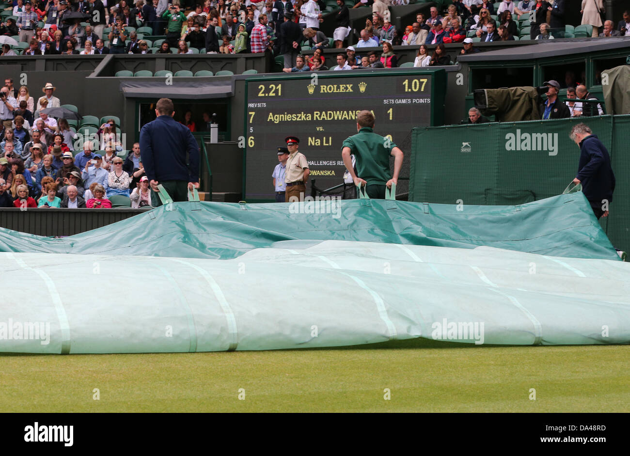 Tennis court covers hi-res stock photography and images - Alamy