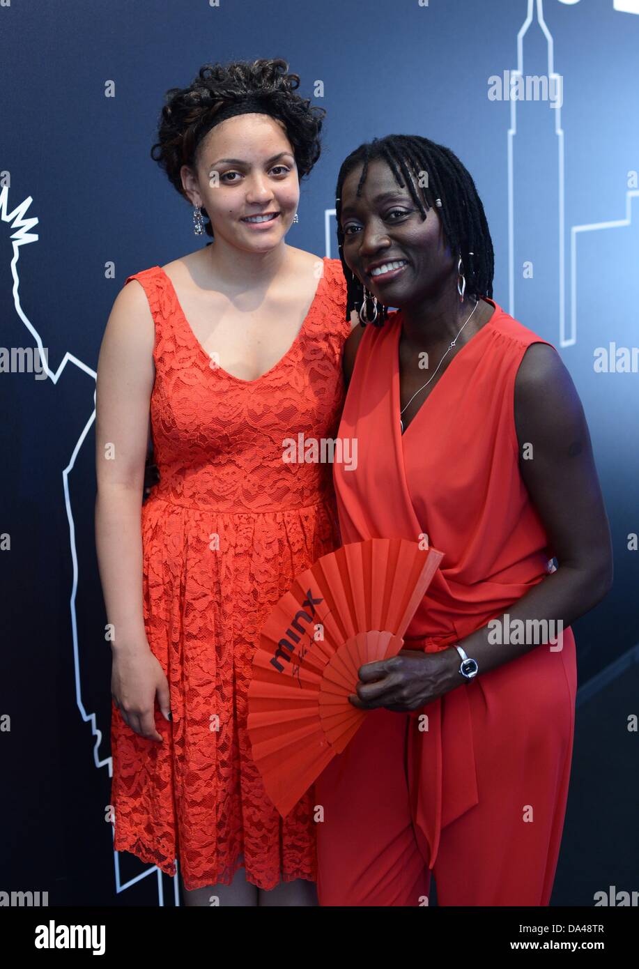 Berlin, Germany. 03rd July, 2013. Kenyan author Auma Obama, half sister ...