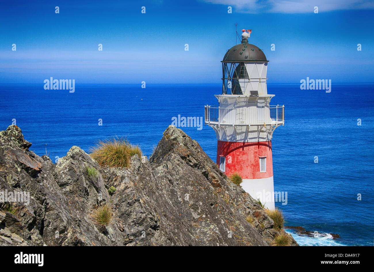 Cape Palliser Lighthouse is located at the southernmost point of New ...