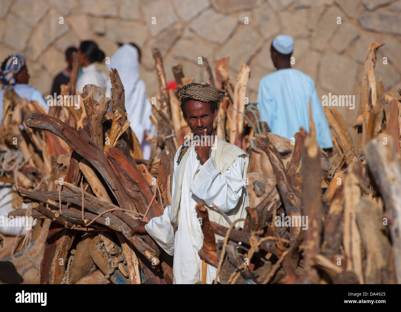 Man At Monday Camel Market, Keren, Eritrea Stock Photo - Alamy