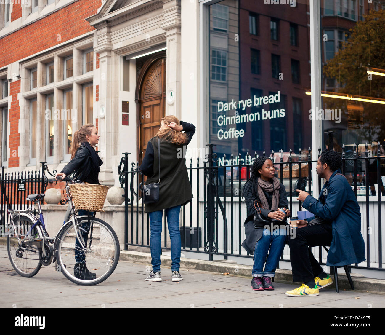 Nordic Bakery, Soho, London Stock Photo - Alamy