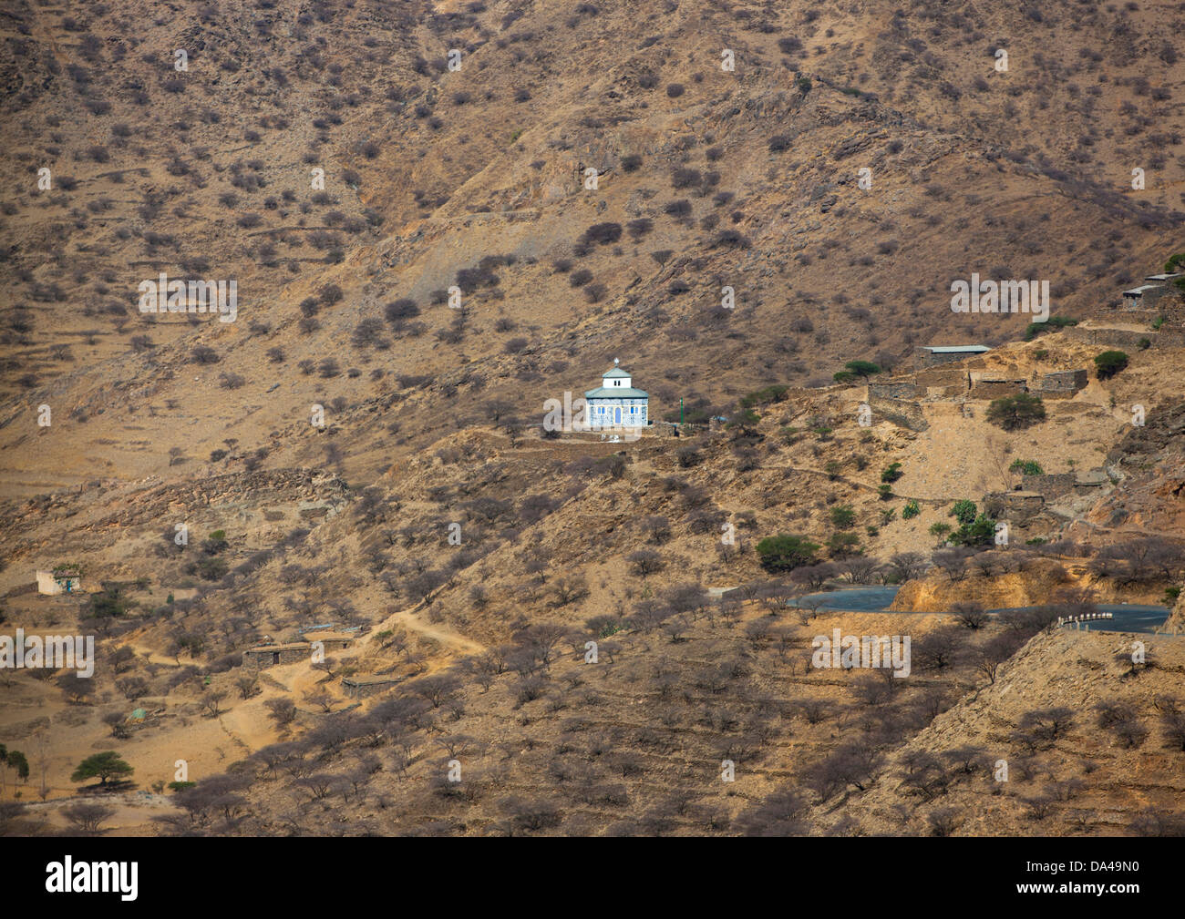 Little Church In The Hill, Adi Keyh, Eritrea Stock Photo - Alamy