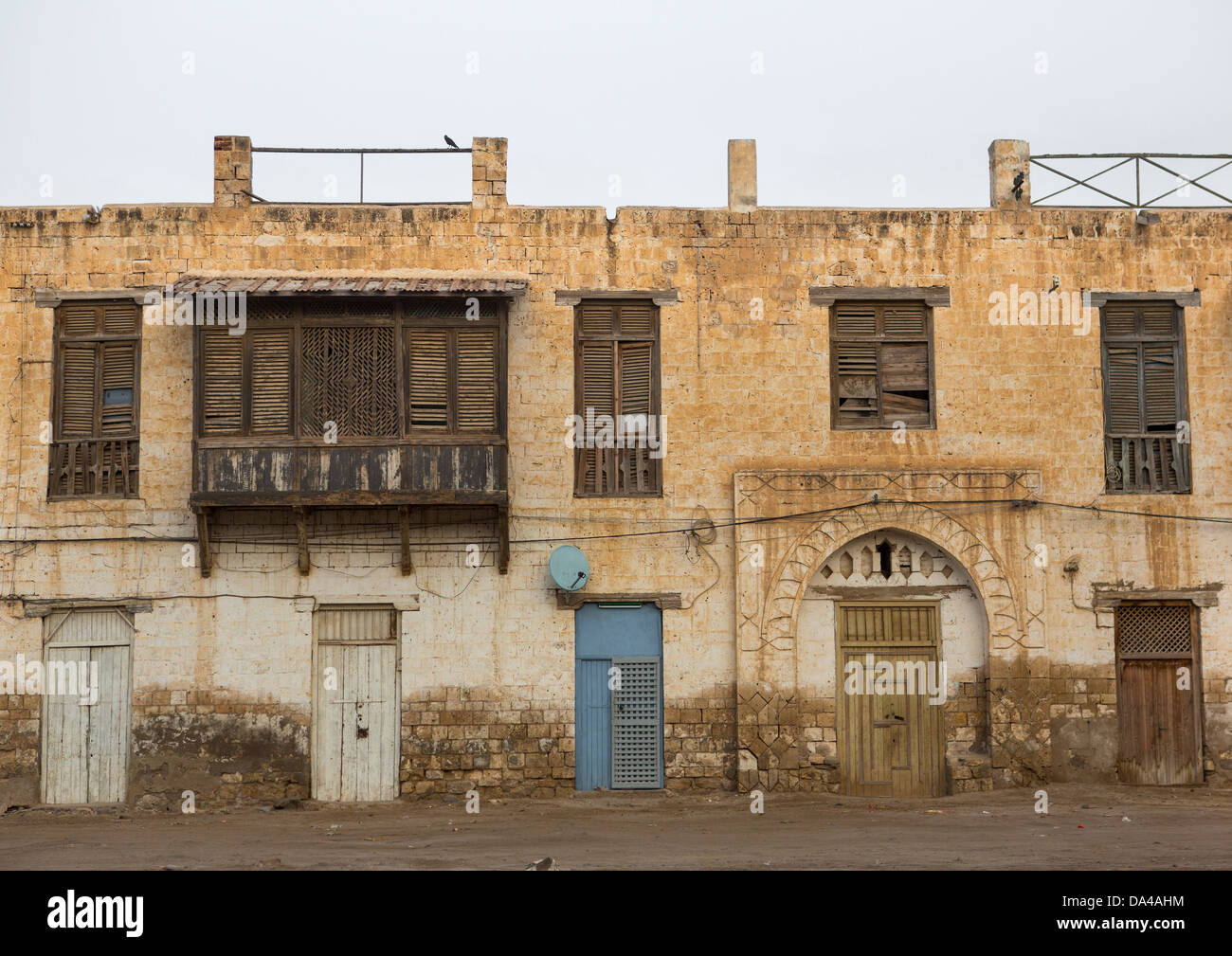 Ottoman Moucharabieh, Massawa, Eritrea Stock Photo - Alamy