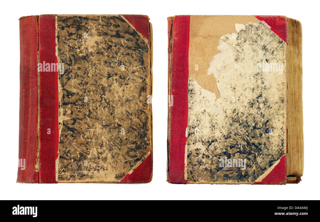 Back cover of old book hi-res stock photography and images - Alamy