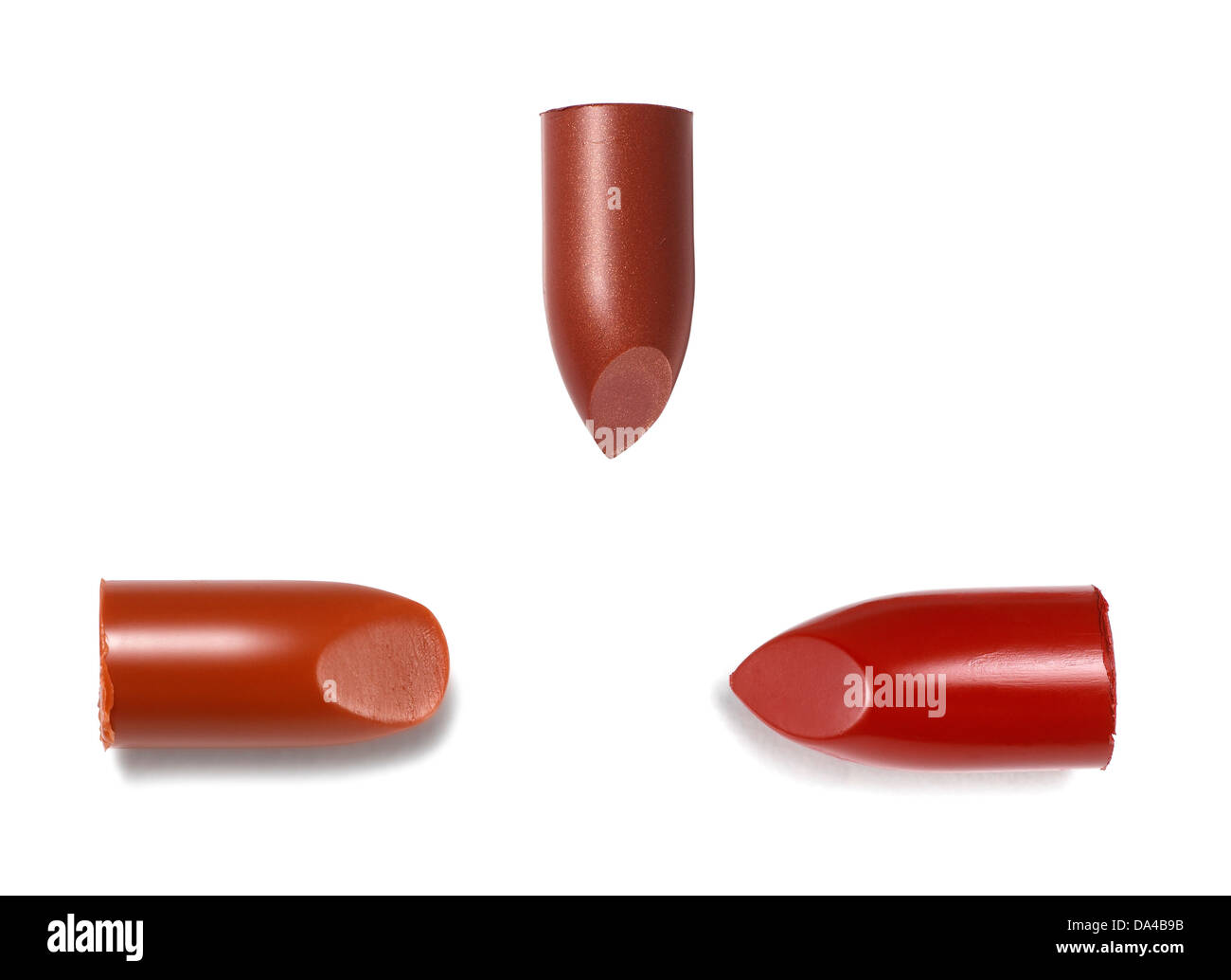 red lipstick chop cut out onto a white background Stock Photo - Alamy