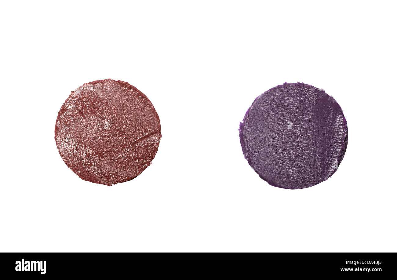 brown lipstick chop cut out onto a white background Stock Photo - Alamy