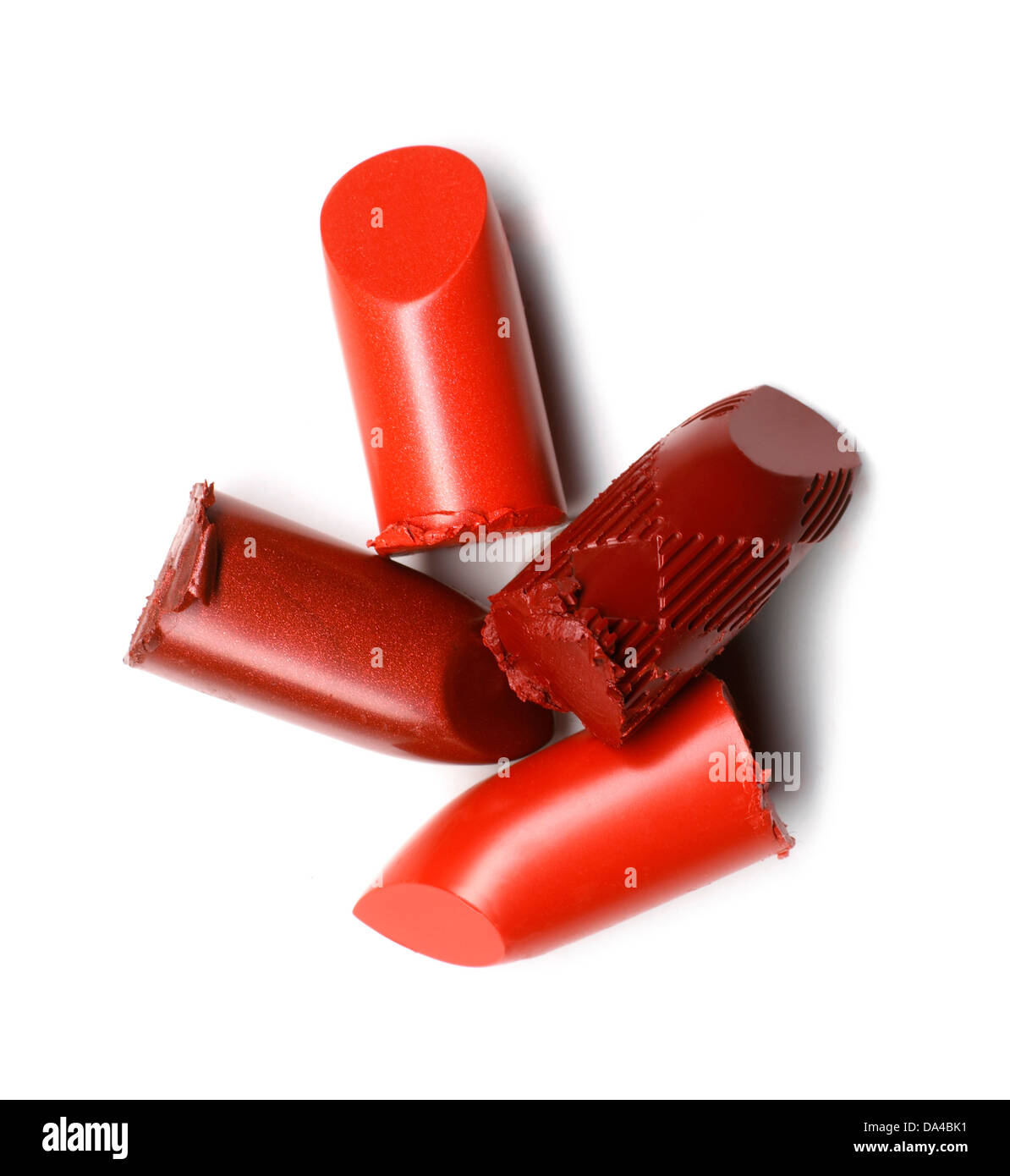 red lipstick chop cut out onto a white background Stock Photo - Alamy