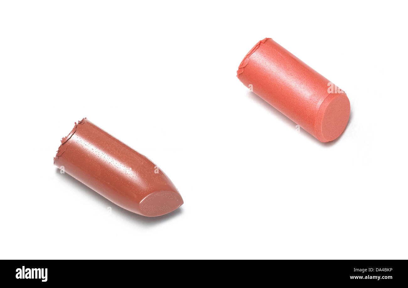 brown lipstick chop cut out onto a white background Stock Photo - Alamy