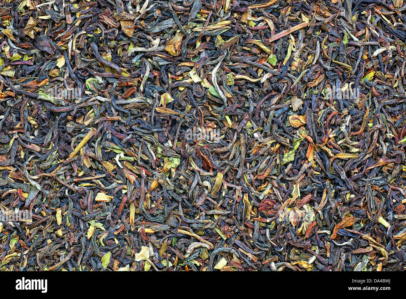 Texture of dried tea Stock Photo - Alamy
