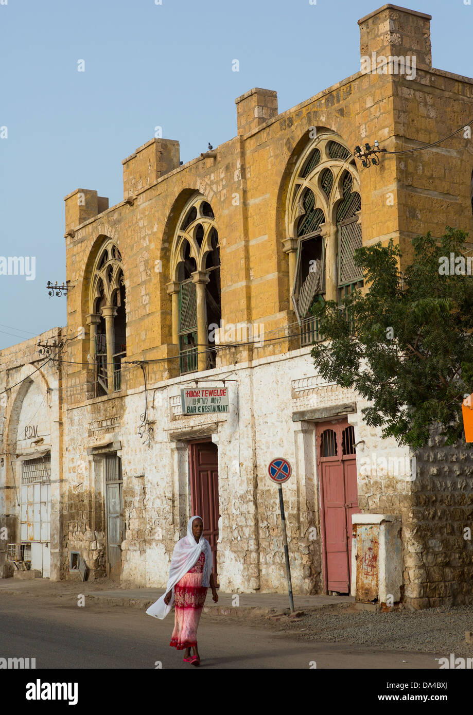 Colonial building massawa eritrea hi-res stock photography and images ...