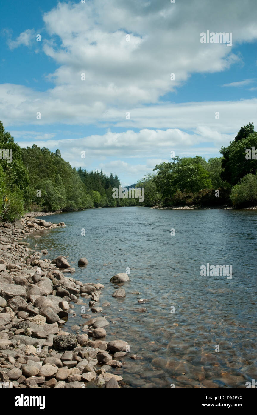 The River Tummel Stock Photo - Alamy