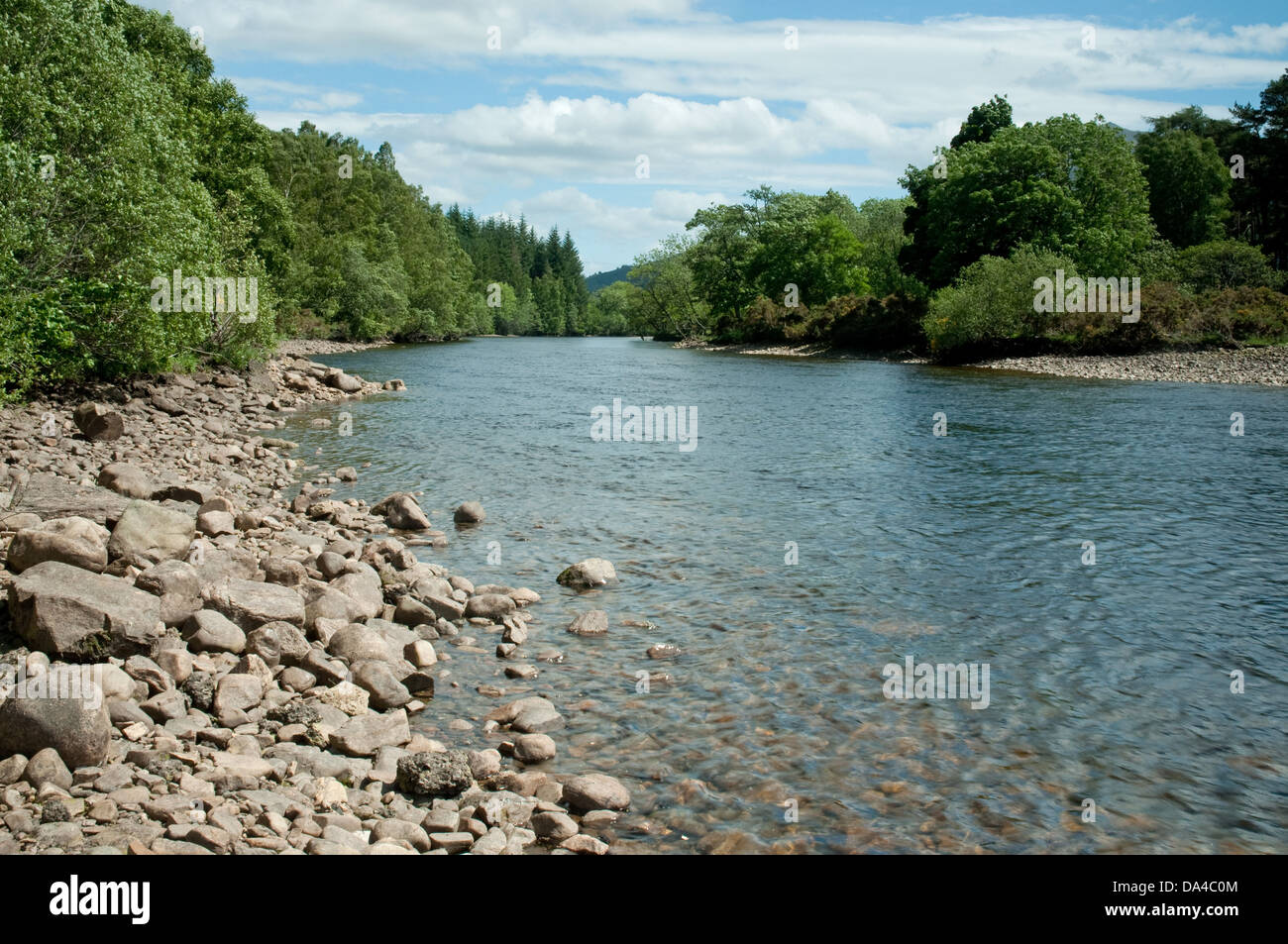 The River Tummel Stock Photo - Alamy