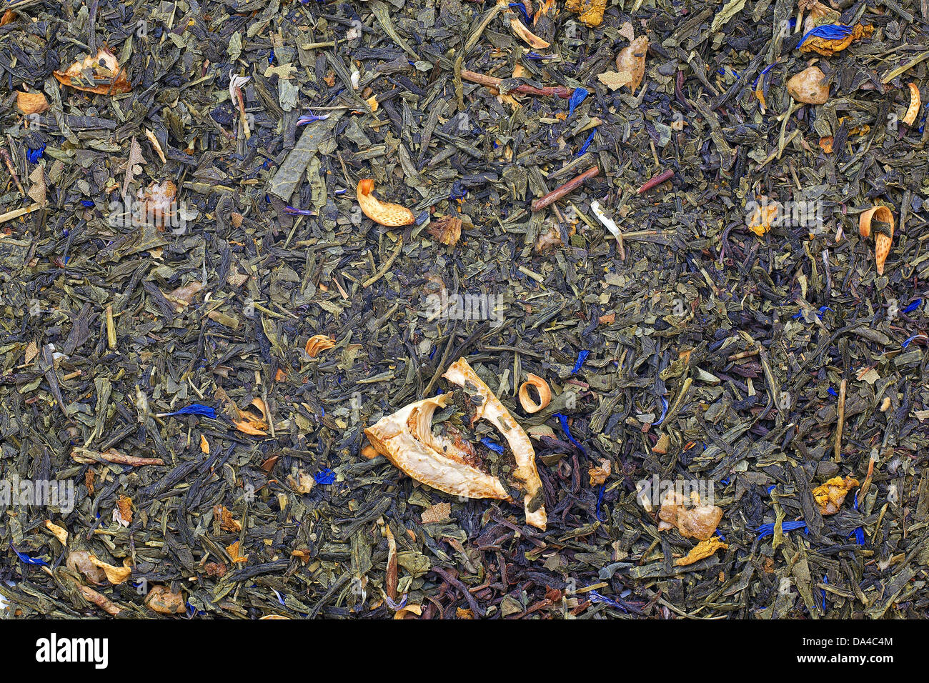 Texture of dried tea Stock Photo - Alamy