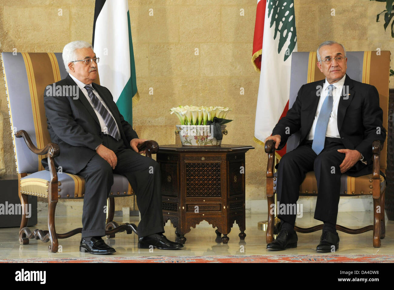 Beirut, Beirut, Lebanon. 3rd July, 2013. Lebanese President Michel ...