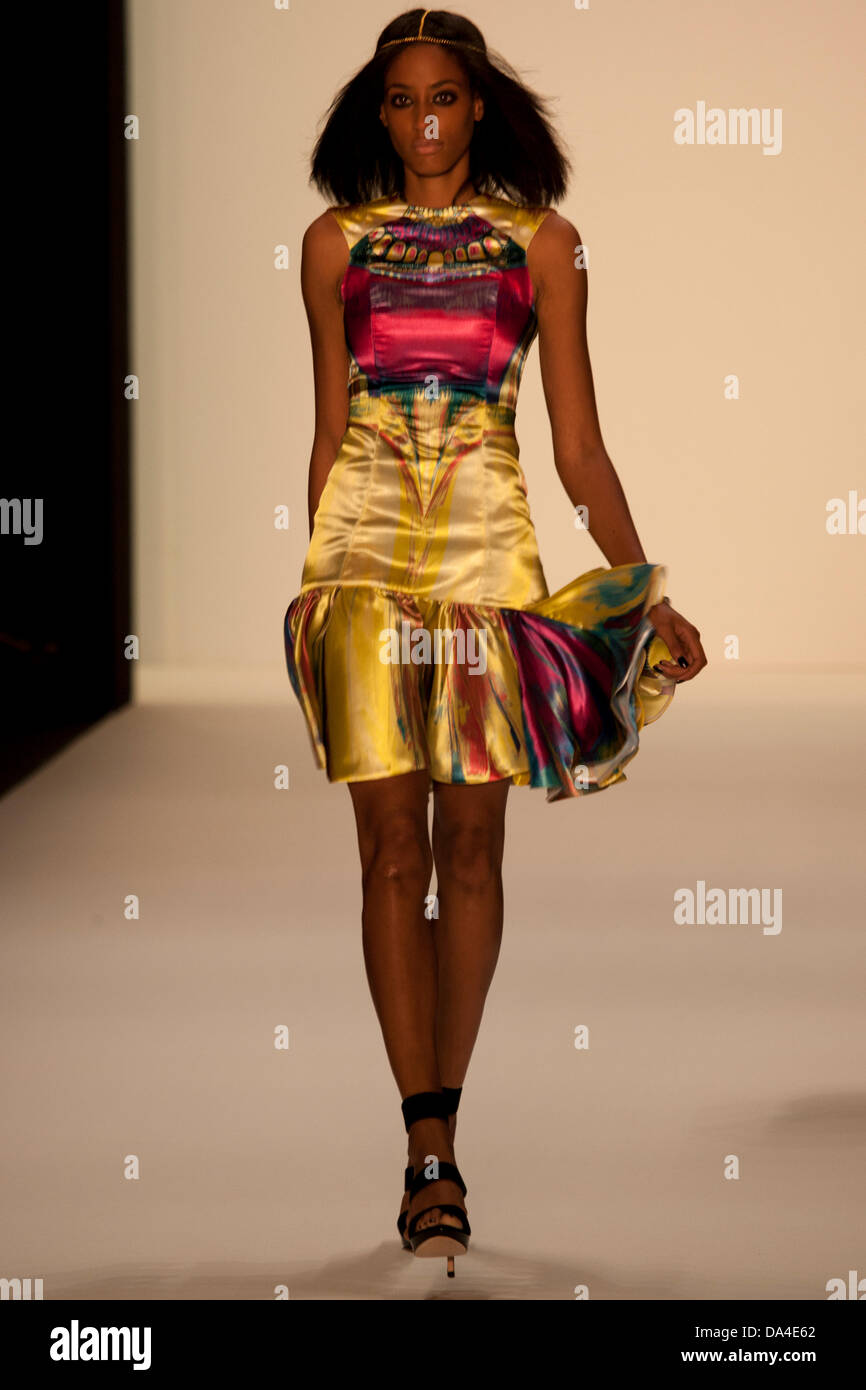 Berlin, Germany. 03rd July, 2013. Dimitri presents his new collection ...