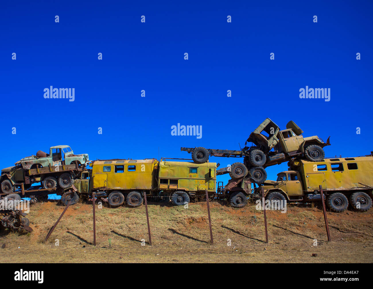 Italian tank cemetery hi-res stock photography and images - Alamy