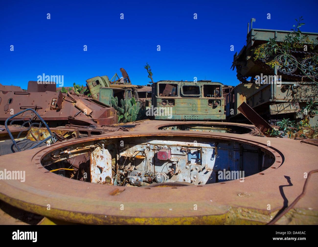 Italian tank cemetery hi-res stock photography and images - Alamy