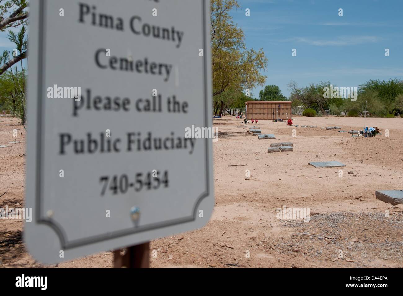 July 2, 2013 - Tucson, Arizona, United States - Above-ground ...