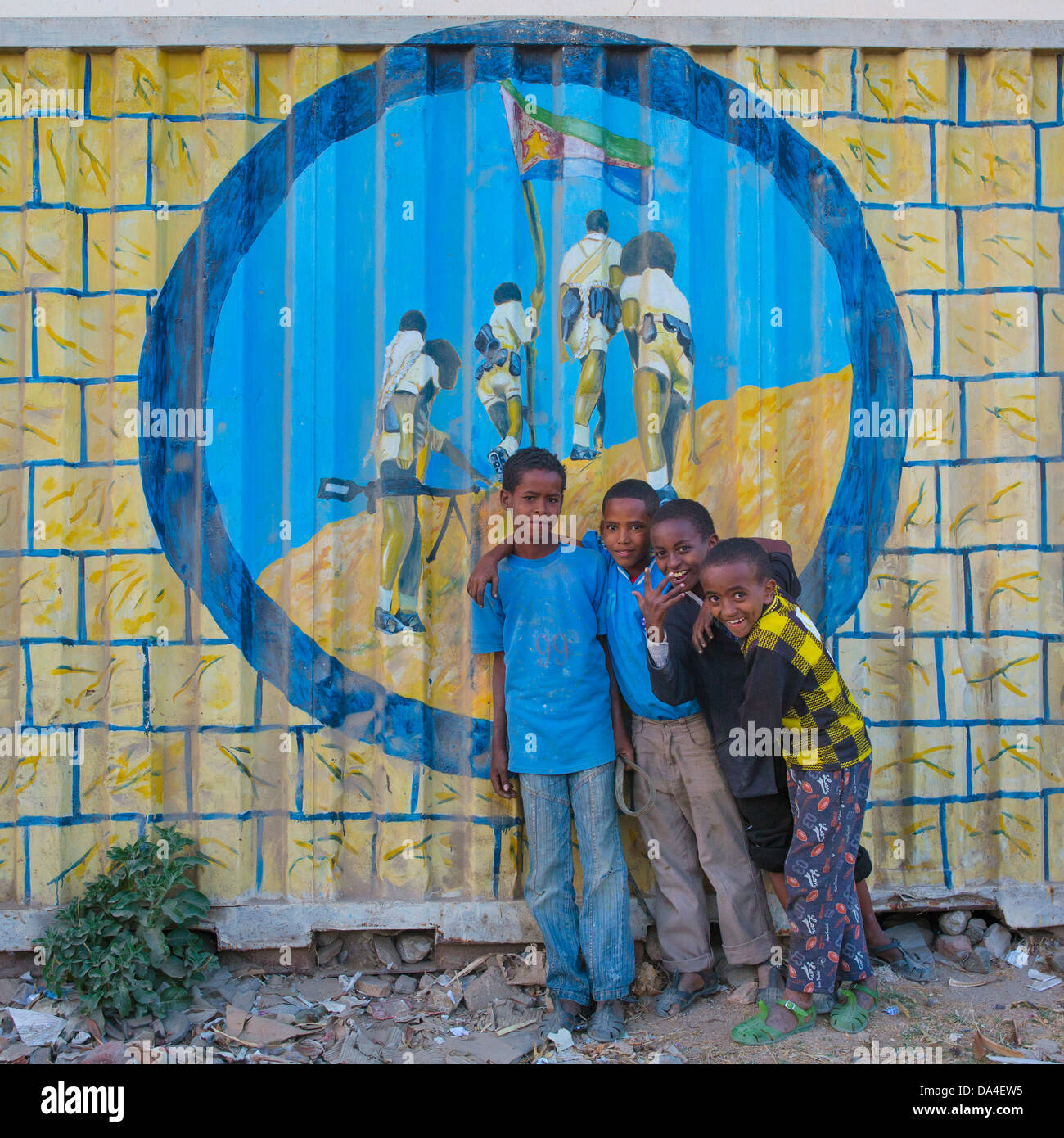 Italian colonial propaganda hi-res stock photography and images - Alamy