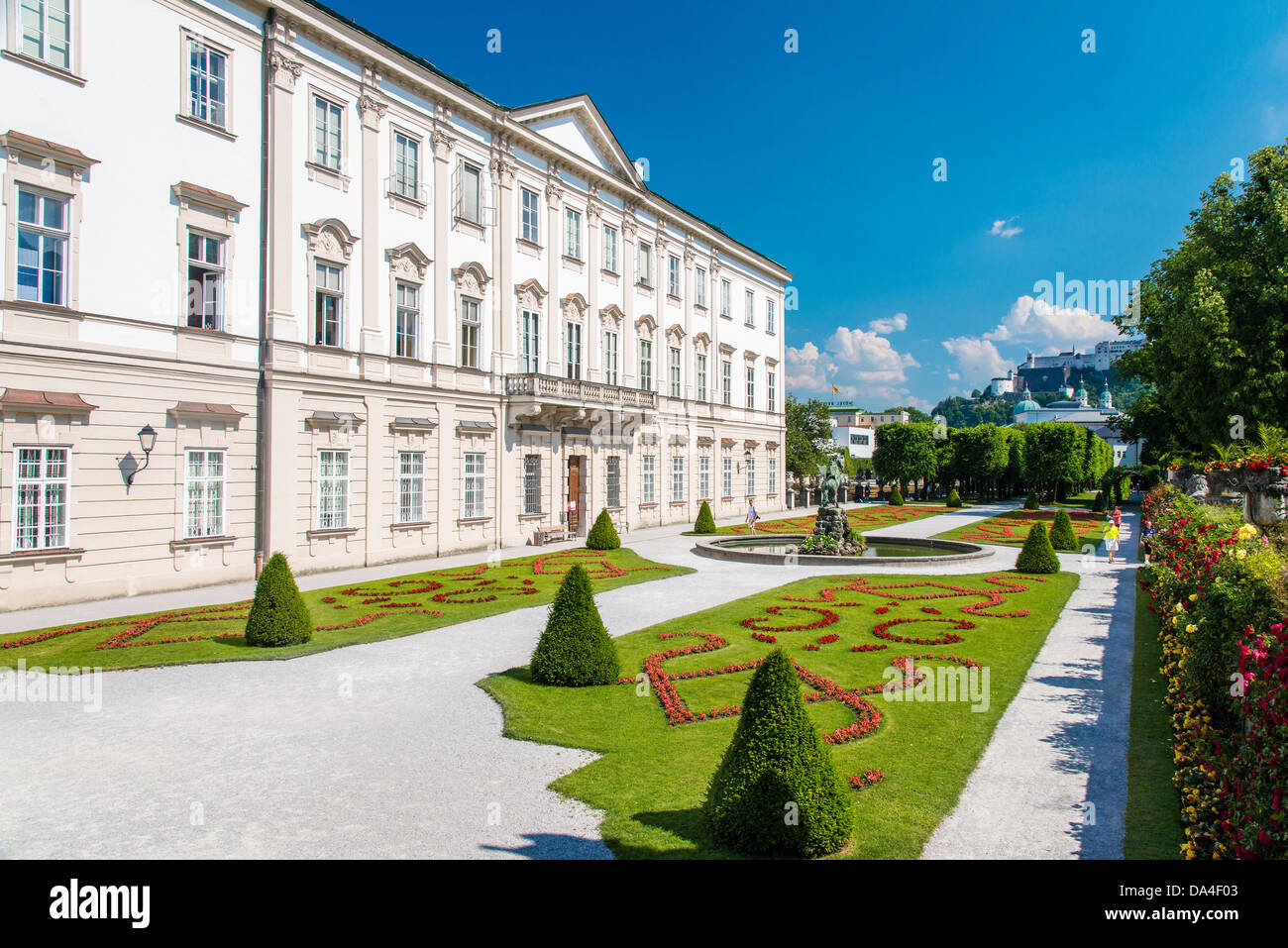 Schloss Mirabell Entrance To Garden