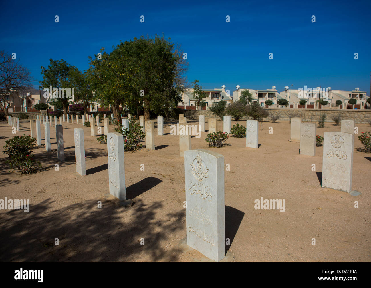 The British War Cemetery At Keren, Eritrea Stock Photo - Alamy