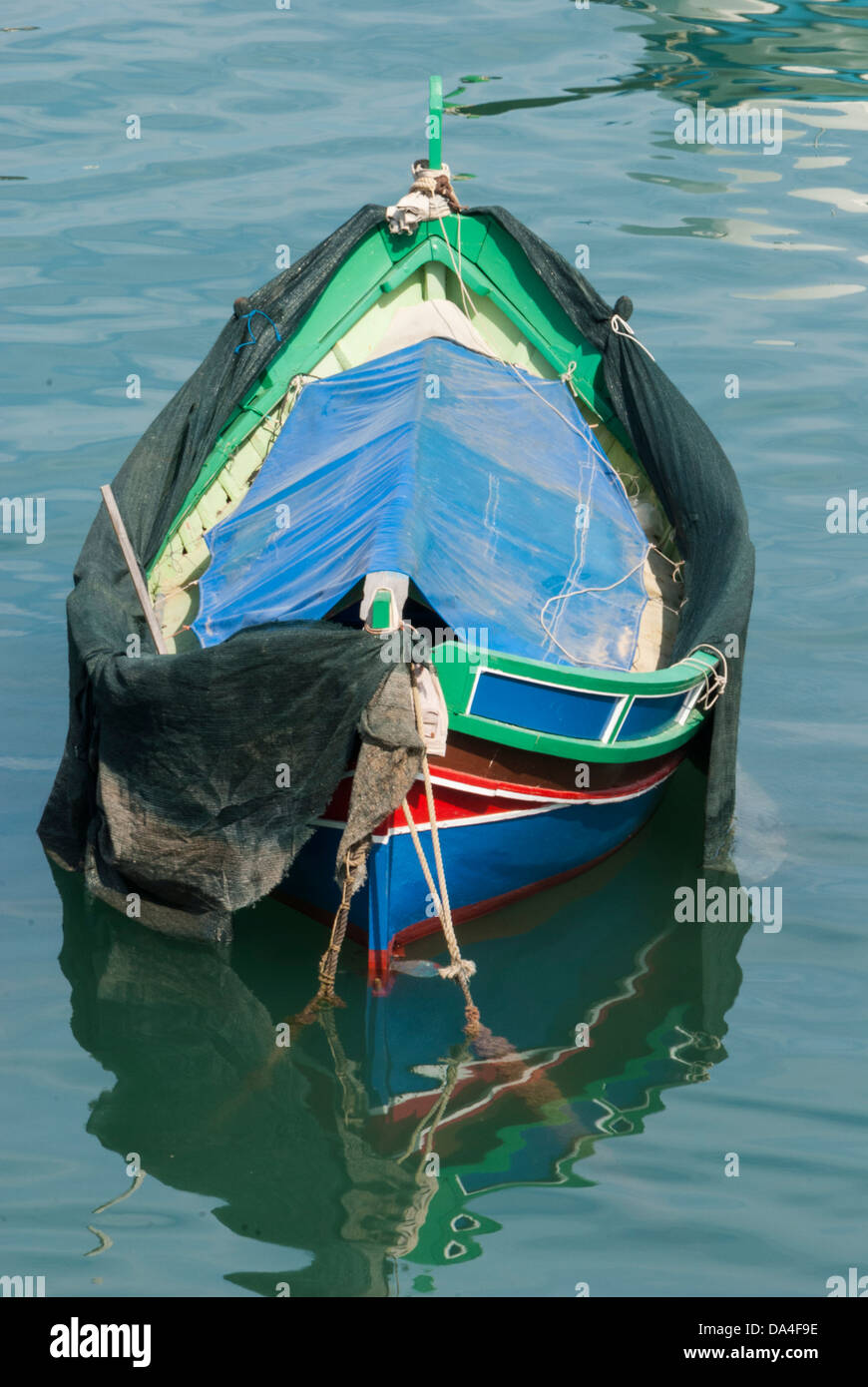 Traditional Maltese luzzu Stock Photo - Alamy