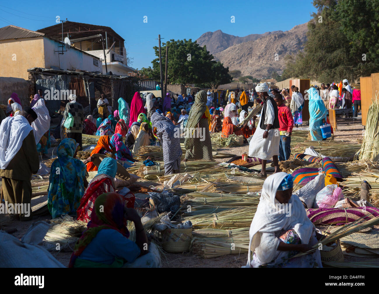 Monday Market, Keren, Eritrea Stock Photo - Alamy