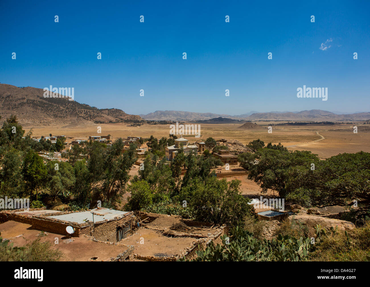 Houses In The Hill, Senafe, Eritrea Stock Photo - Alamy