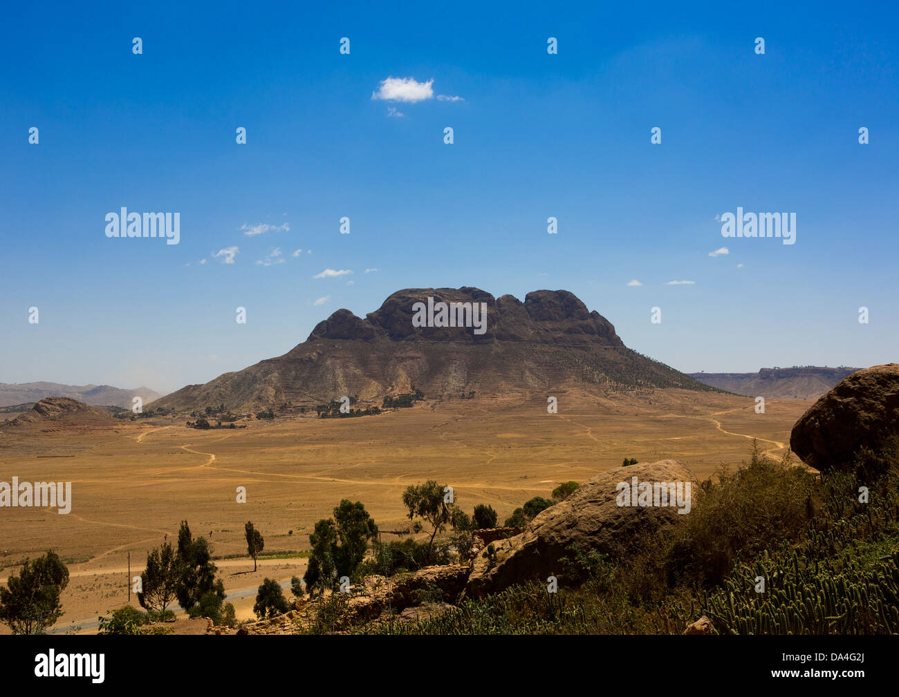 Arid Landscape, Senafe, Eritrea Stock Photo - Alamy