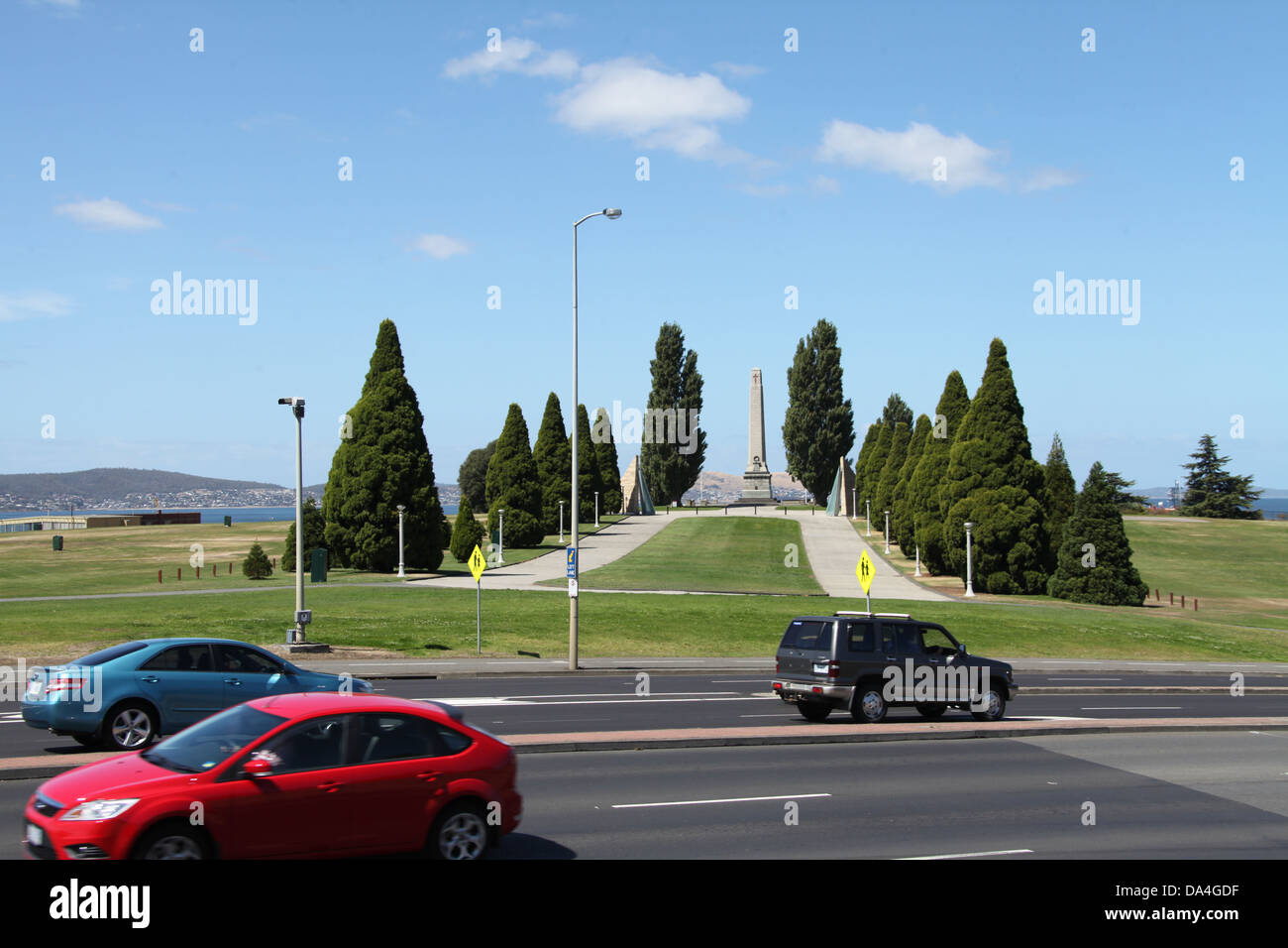 Cars driving past hi-res stock photography and images - Alamy