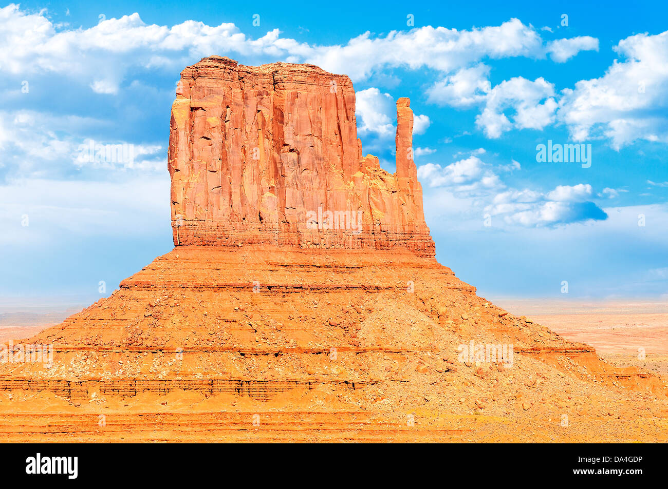 The unique landscape of Monument Valley, Utah, USA Stock Photo - Alamy