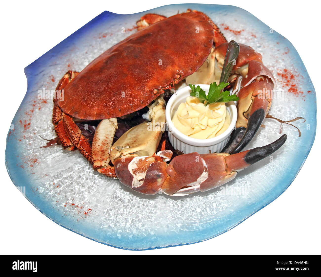 Blue crab cooked hi-res stock photography and images - Alamy