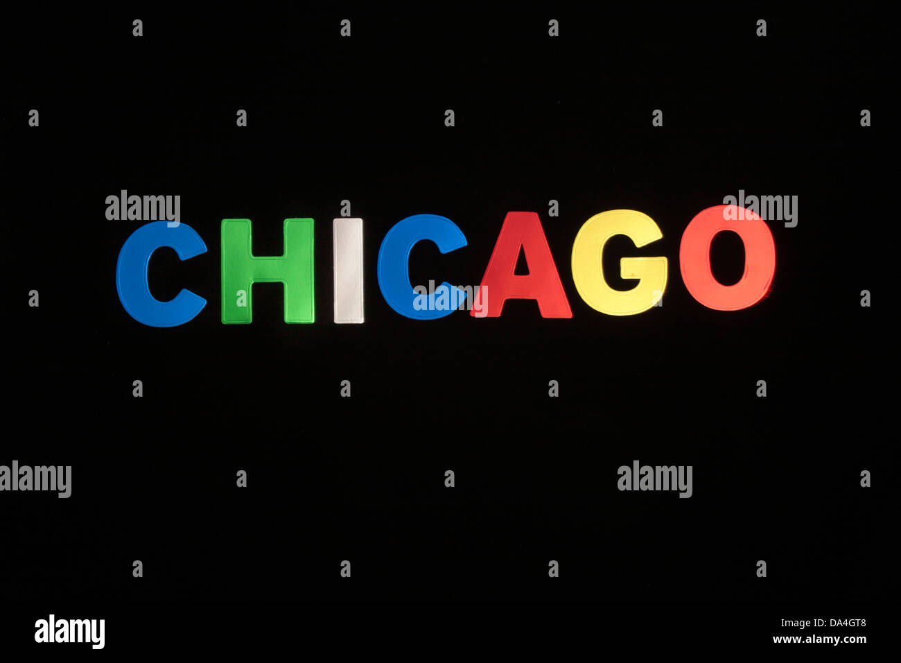 CHICAGO ILLINOIS USA SIGN Stock Photo - Alamy