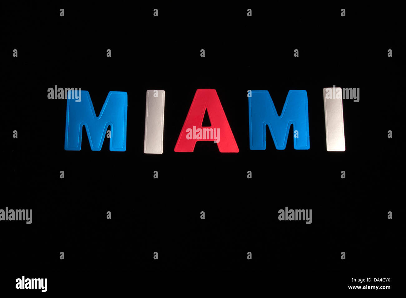 MIAMI FLORIDA USA SIGN Stock Photo - Alamy