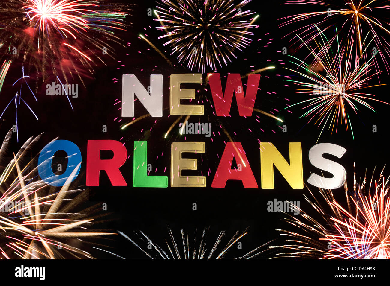 NEW ORLEANS LOUISIANA USA SIGN Stock Photo - Alamy