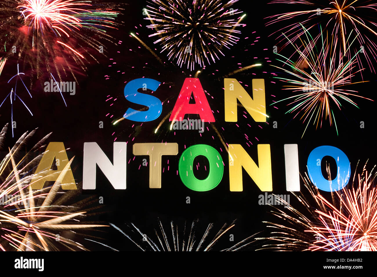 Texas san antonio sign hi-res stock photography and images - Alamy