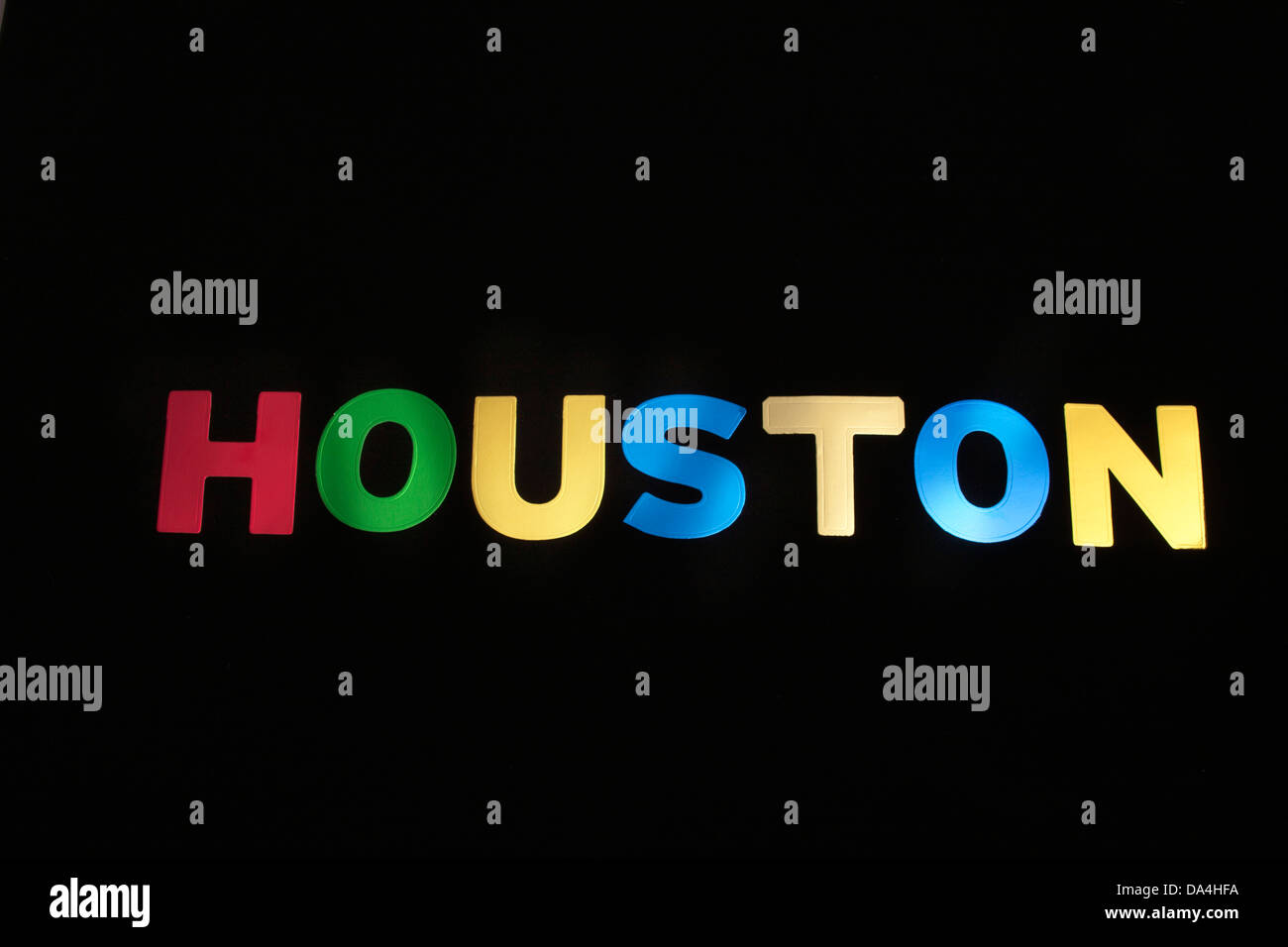 HOUSTON TEXAS USA SIGN Stock Photo - Alamy