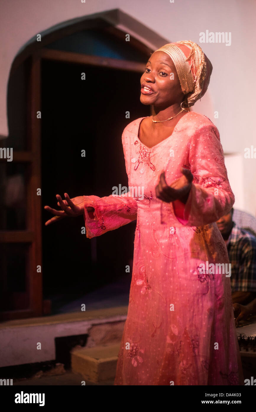 Taraab Singer in Zanzibar Stock Photo - Alamy
